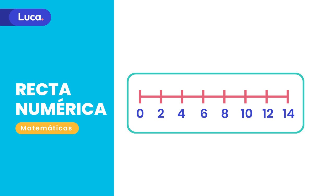 ¿Qué es la recta numérica y cómo se representa? | Plataforma Educativa Luca