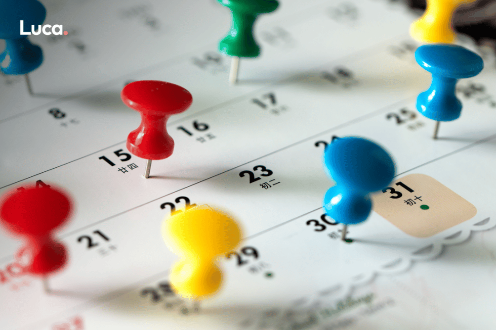 Uso del calendario para niños | Plataforma Educativa Luca