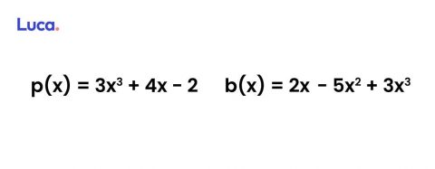 Suma y resta de polinomios | Plataforma Educativa Luca