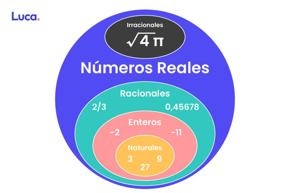 Cómo Se Clasifican Los Números Reales Luca
